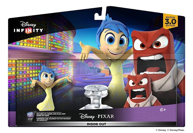 Disney Infinity 3.0 Pixar Inside Out Play Set (Joy/Anger) - Game Games - A Loja Mais POP do ...