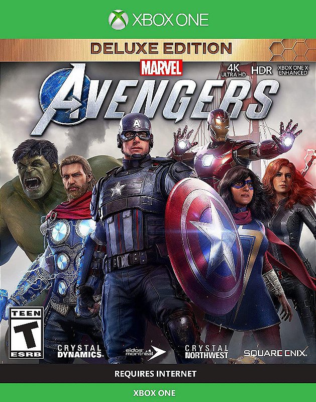 Marvel's Avengers Deluxe Edition - Xbox One - Game Games - A Loja Mais ...
