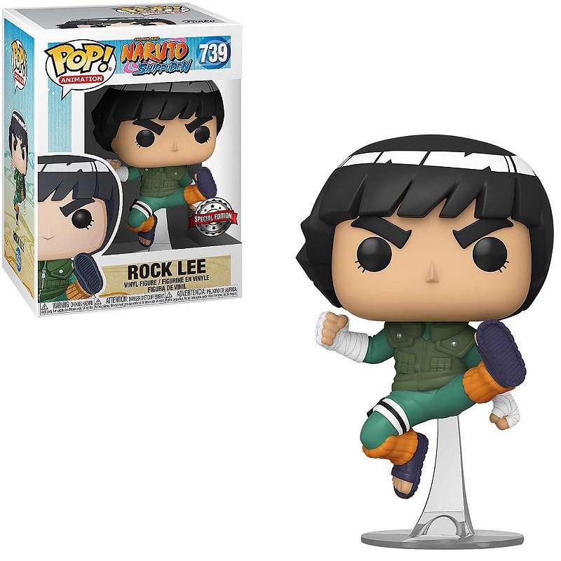 Funko Pop Naruto Shippuden 739 Rock Lee Special Edition - Game Games ...