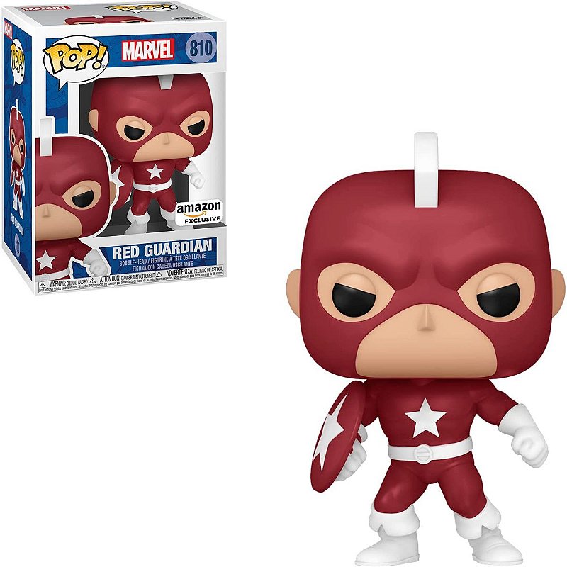 Funko Pop Marvel 810 Red Guardian - Guardião Vermelho - Game Games - A ...