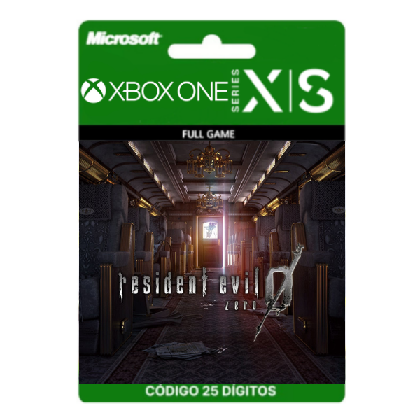 Resident Evil 0 Xbox One/Series X|S 25 Dígitos - Mídia Digital Ps3,Ps4 ...