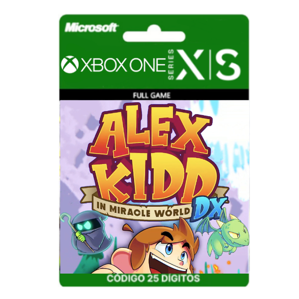 Alex Kidd in Miracle World DX | Xbox One/Series X|S 25 Dígitos - Mídia Digital Ps3,Ps4,Ps5 e ...