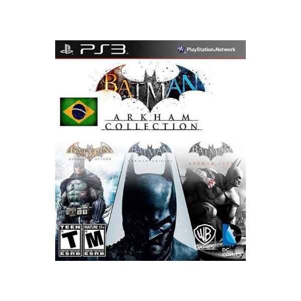 Batman Arkham Collection | Digital Ps3 Psn | Comendador Games - Mídia ...