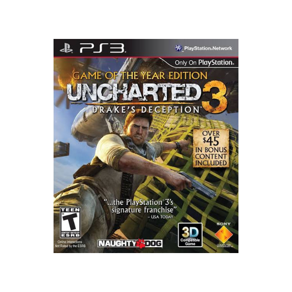 Uncharted 3 Drakes Deception | Digital Ps3 Psn | Comendador Games ...