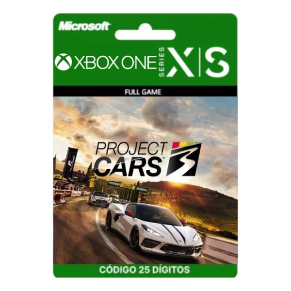 Project Cars 3 | Xbox One/Series X|S 25 Dígitos | Comendador Games ...