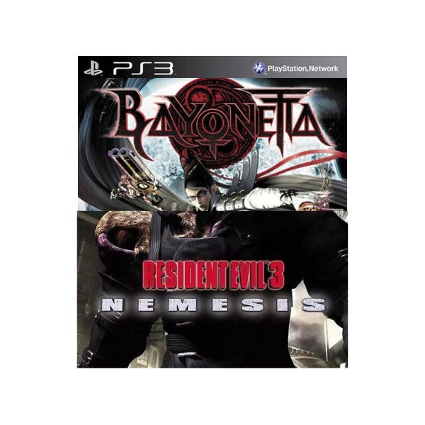 Bayonetta + Resident Evil 3 Nemesis (Classic Psone Mídia Digital Ps3 ...