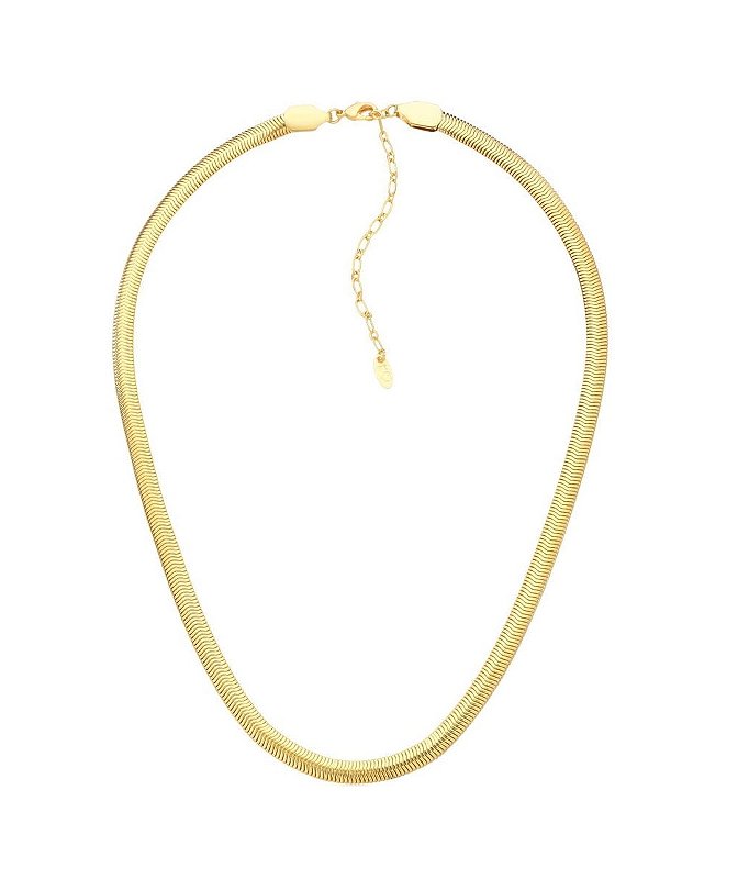 COLAR SNAKE LISA BANHADO A OURO - VIDIÈ Semijoias