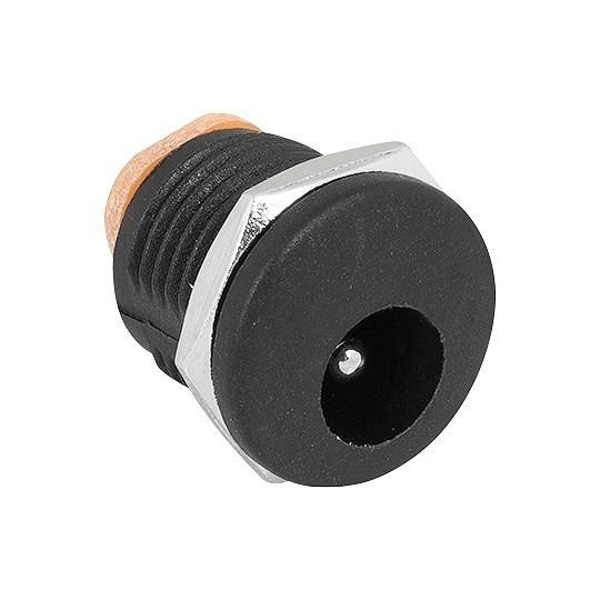 Conector Jack P4 Femea (J4 2,1mm) DC-022 - Eletrônica Ômega