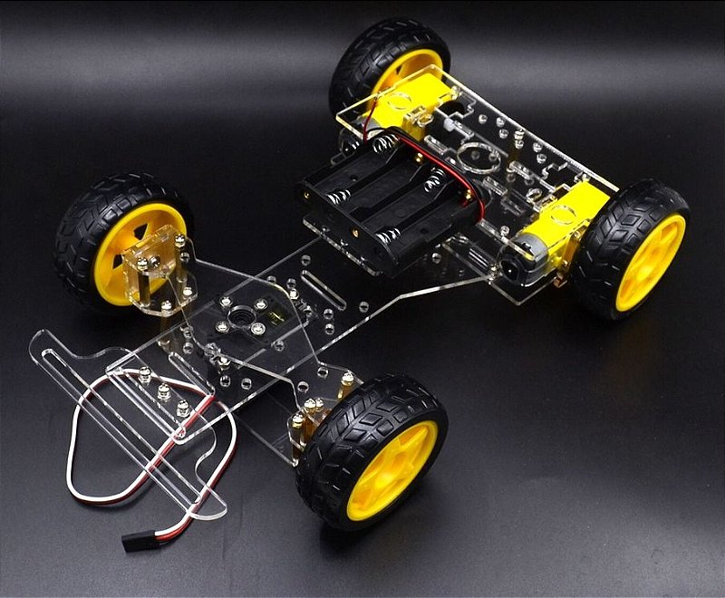 Kit Chassi Fórmula 1Para Arduino - Eletrônica Ômega