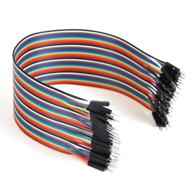 Jumpers - Macho/Macho - 40 Unidades de 30 Cm - Eletrônica Ômega