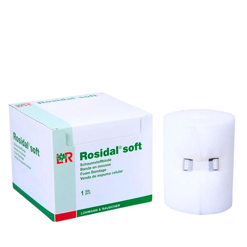 Bandagem de Espuma Rosidal Soft - Lohmann & Rauscher - RareMed Hospitalar