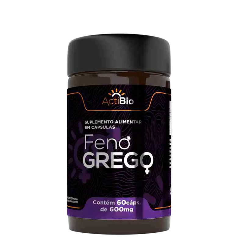 Feno Grego - 60 Caps - ActiBio - Supraervas - RareMed Hospitalar