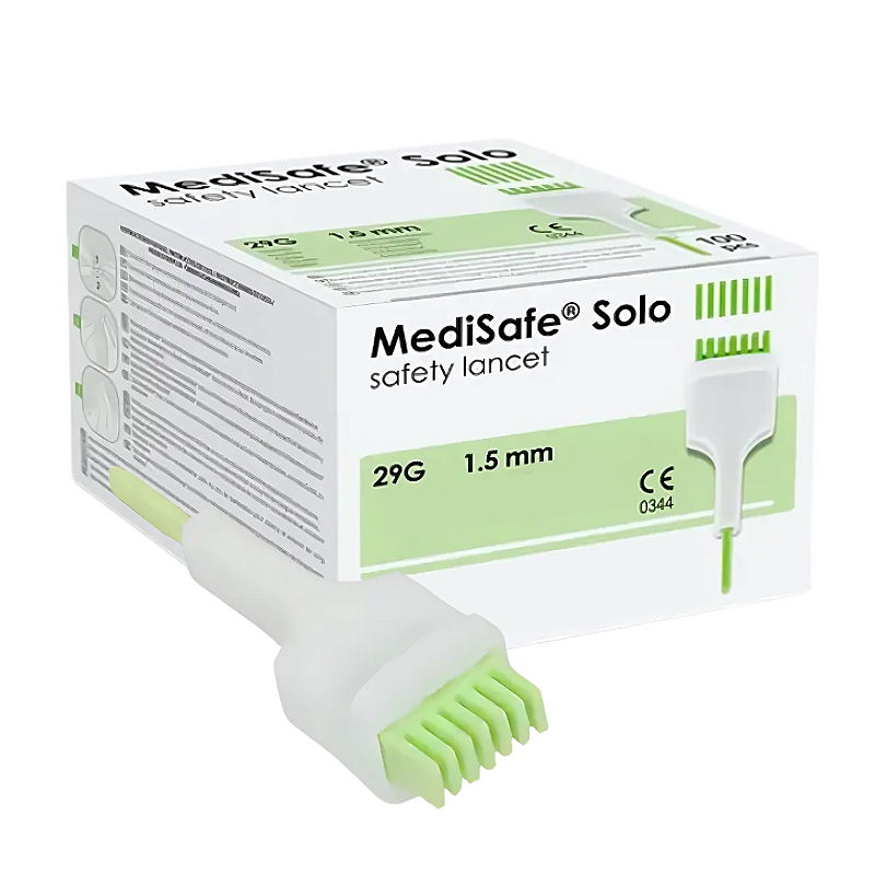 Lanceta Automática de Segurança - Caixa com 100 Unidades - MediSafe ...