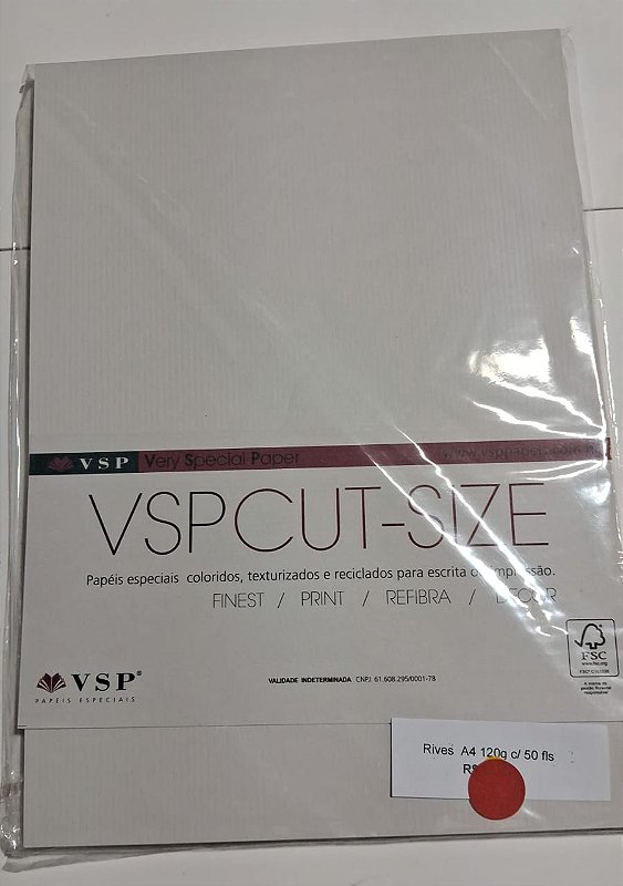PAPEL A4 210X297 RIVES JAZZ PALE GREY 120G C/ 50 FLS - Loja Online VSP ...