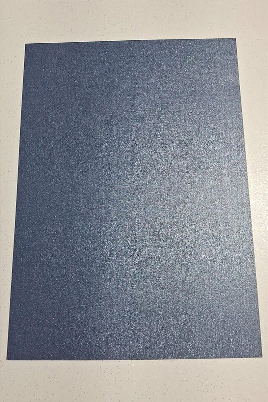 PAPEL A4 METALICS BLUE STEEL 120G C/ 25 FLS - Loja Online VSP Papéis