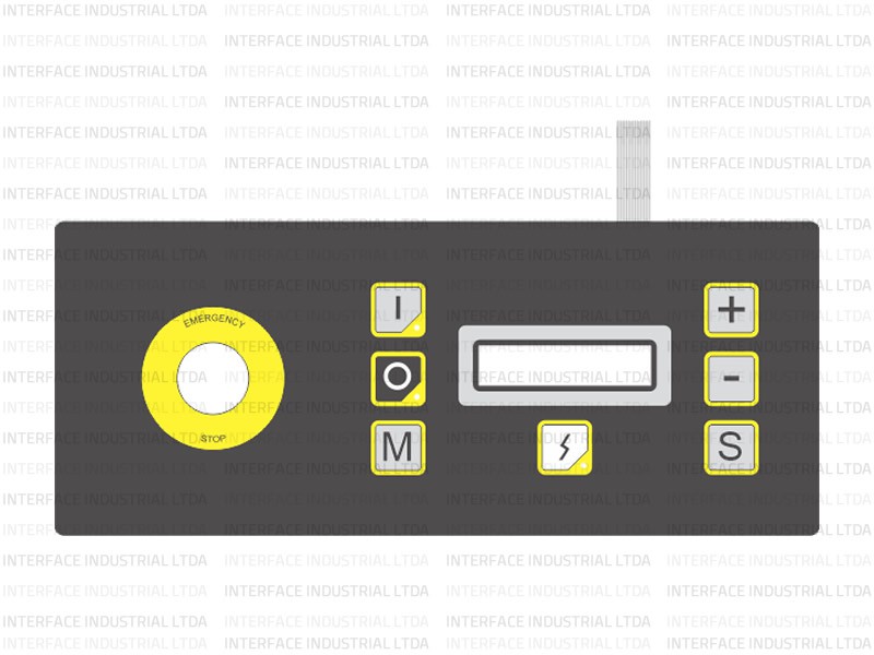 Teclado de Membrana para Túnel SmiPack T452 - Teclados de Membrana ...