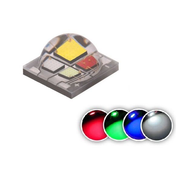 Power LED 12W RGBW 5050 SMD K2977 - DUALSHOP® Automação Industrial