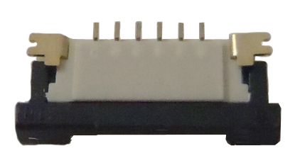 Conector ZIF FPC 1.0MM 6 pinos K0248 - DUALSHOP® Automação Industrial