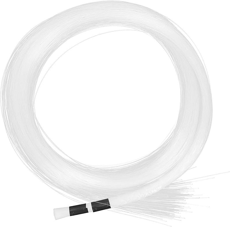 Fibra Óptica Plástica PMMA 0.75mm 2 metros 100 fios K2734 - DUALSHOP ...