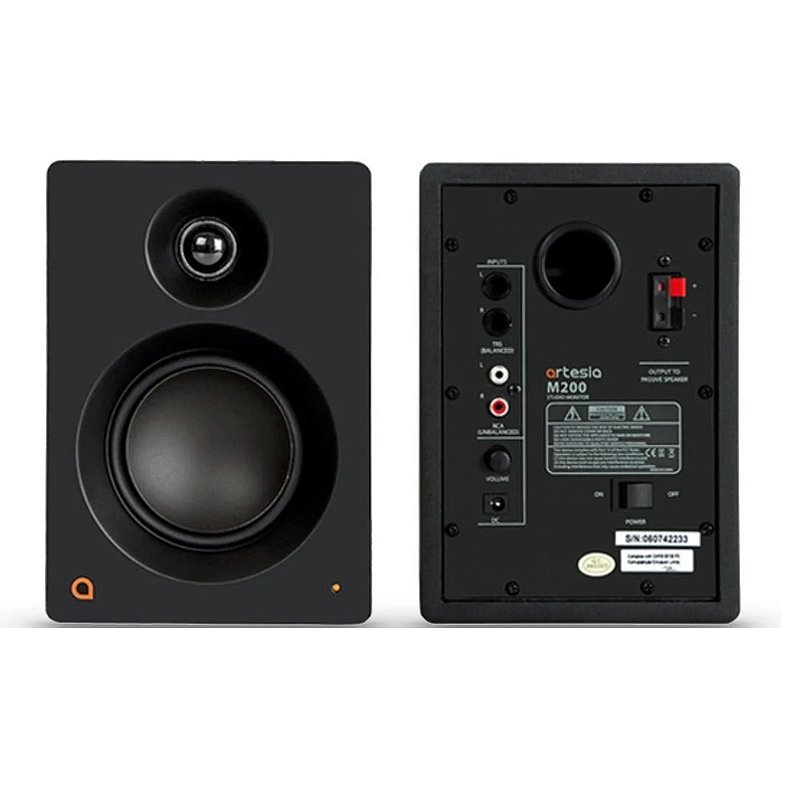 Monitor de Áudio para Estúdio Artesia M-200 30W - Krunner - Loja de ...