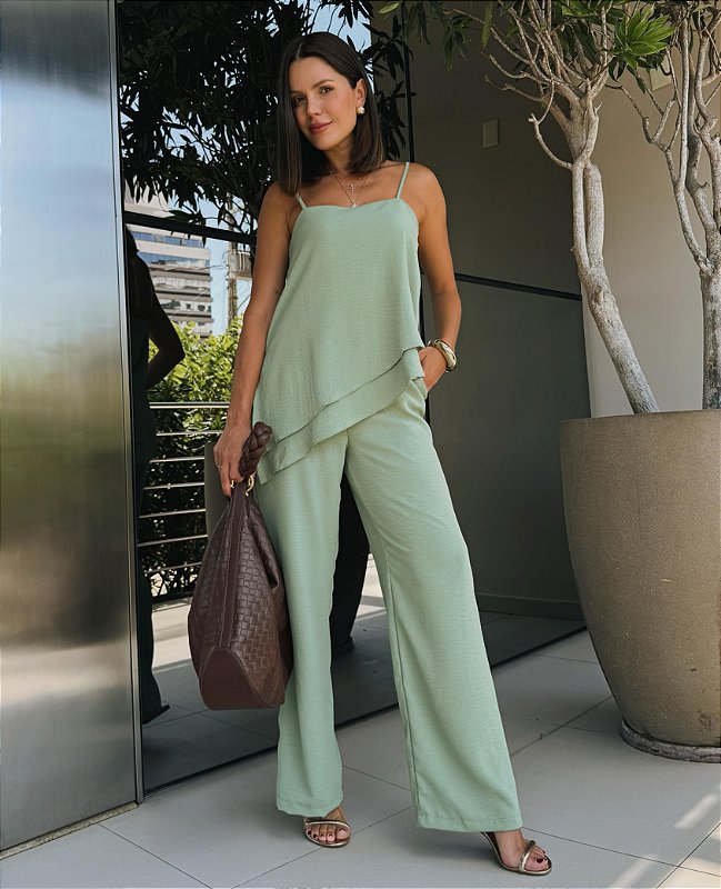 Conjunto Sofia Verde - F.Chic | Fashion E-Store