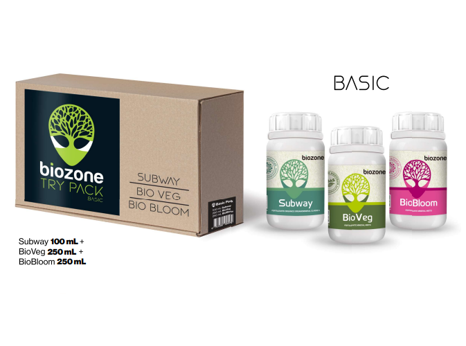 TRY PACK BASIC 250ML - BIOZONE - BUD Cultivos Urbanos - GrowShop e ...