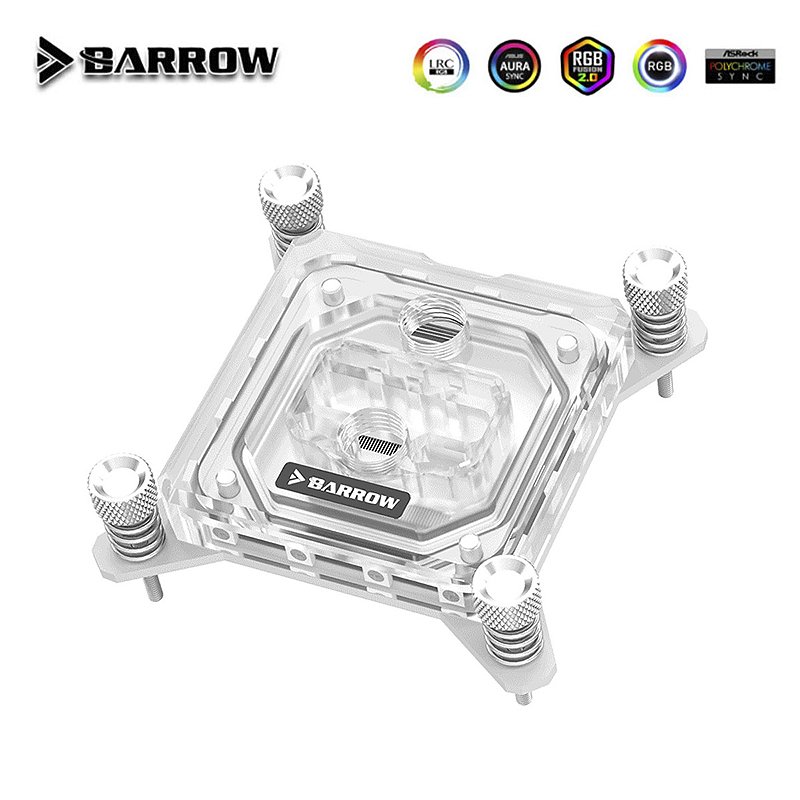 CPU Block Intel Barrow RGB Xeon LGA 2011 para Water Cooler Custom ...