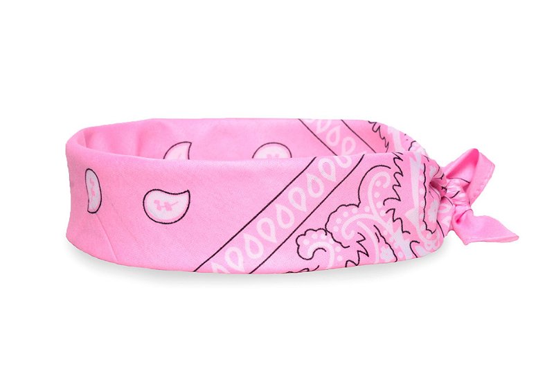 Bandana Estampada Rosa - Chapéu & Estilo | Chapéus Personalizados
