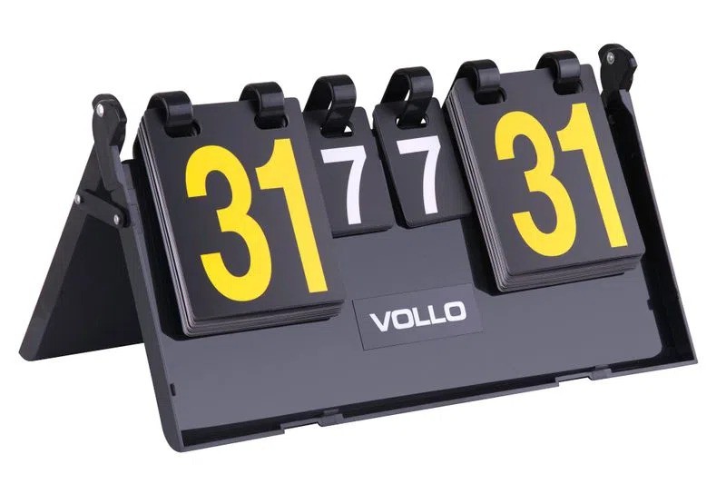 PLACAR DE MESA MARCADOR MANUAL DE PONTOS VOLLO - Carreiros Sports