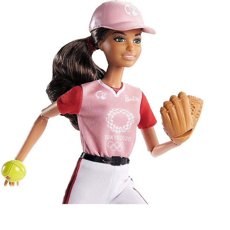 Barbie Esportista Olímpica Softball Mattel - Detalhes Magazine - Quer ...