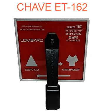 CHAVE LOMBARD ET-162 - Nice Comercial