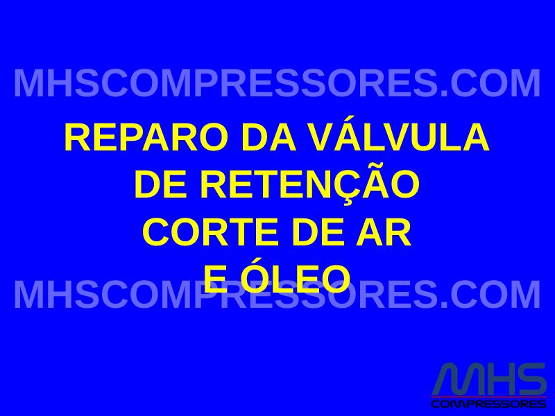 KIT REPARO VÁLVULA DE RETENÇÃO CORTE AR/ÓLEO - SIMILAR ATLAS COPCO ...