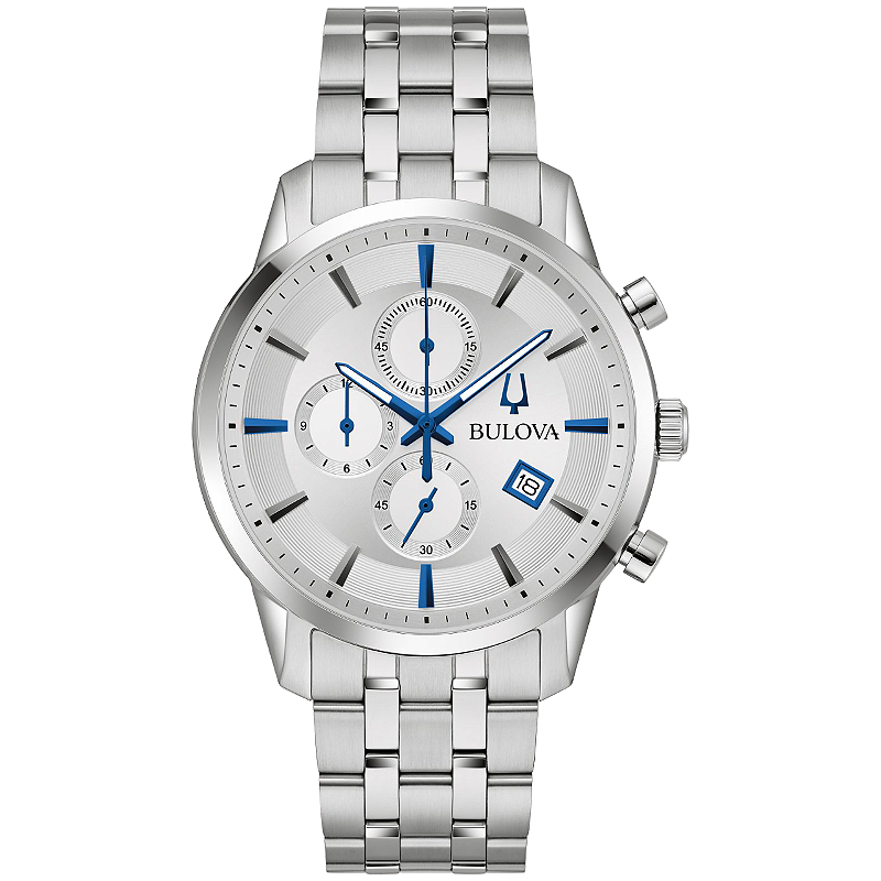 Bulova Sutton 96B404 Cronógrafo Prata 41mm - Relojoaria Impala - Desde ...