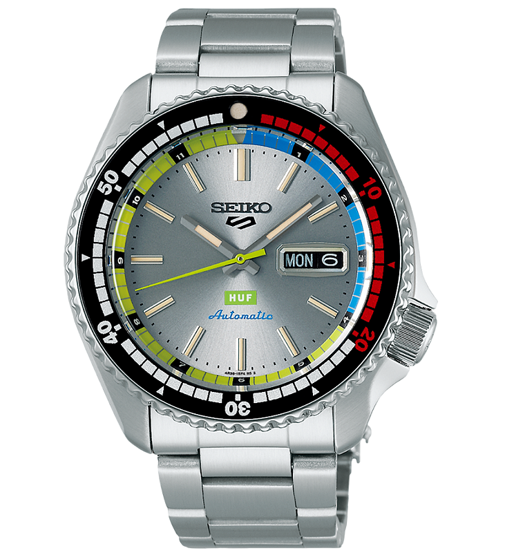 Seiko 5 Sports x HUF SRPL33 – Edição Limitada Automático - Relojoaria ...