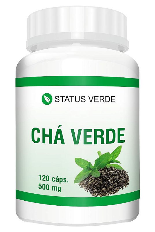 Chá Verde 120Cáps 500mg Status Verde - Status Verde