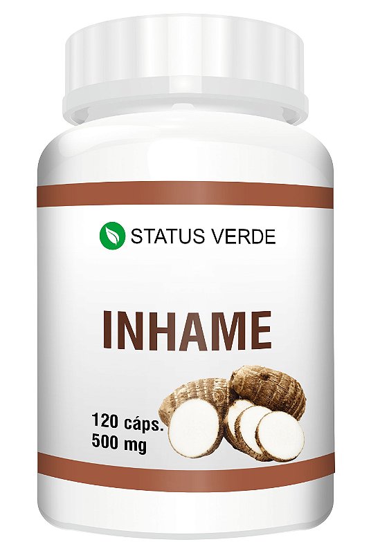 Inhame 120Cáps 500mg Status Verde - Status Verde