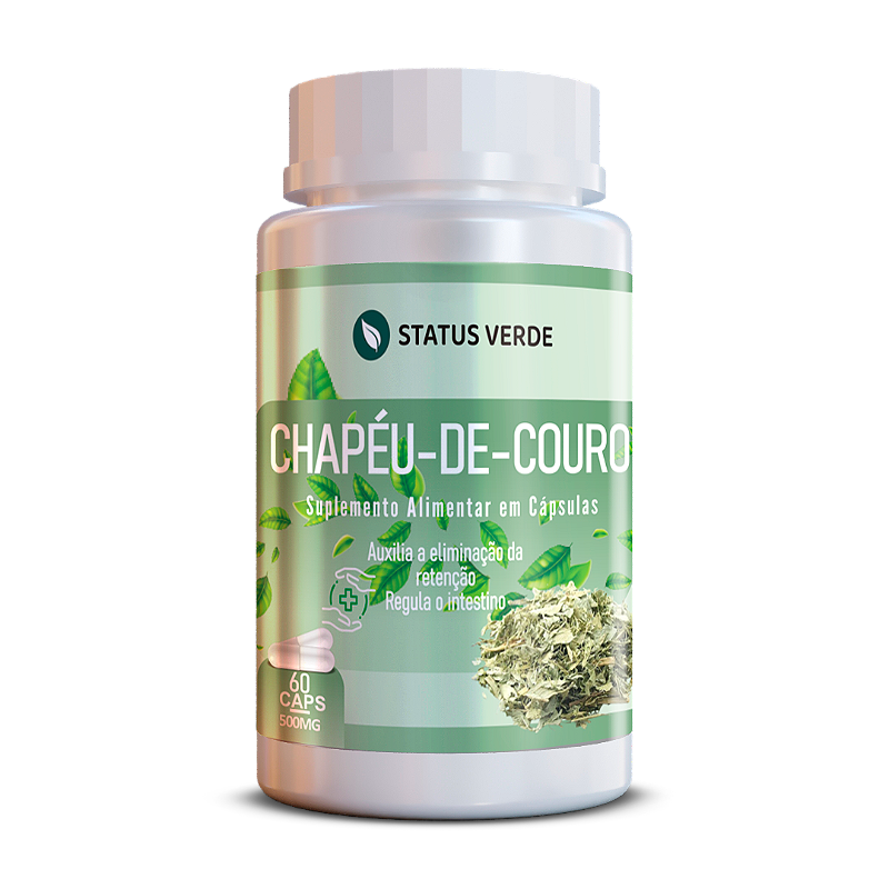 Kit 12 Chapéu de Couro 720 Cápsulas 500mg Status Verde - Status Verde