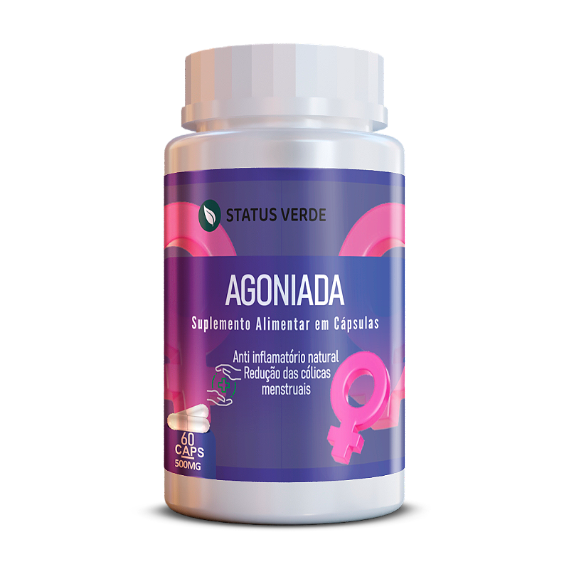 Kit 12 Agoniada 720 Cápsulas 500mg Status Verde - Status Verde