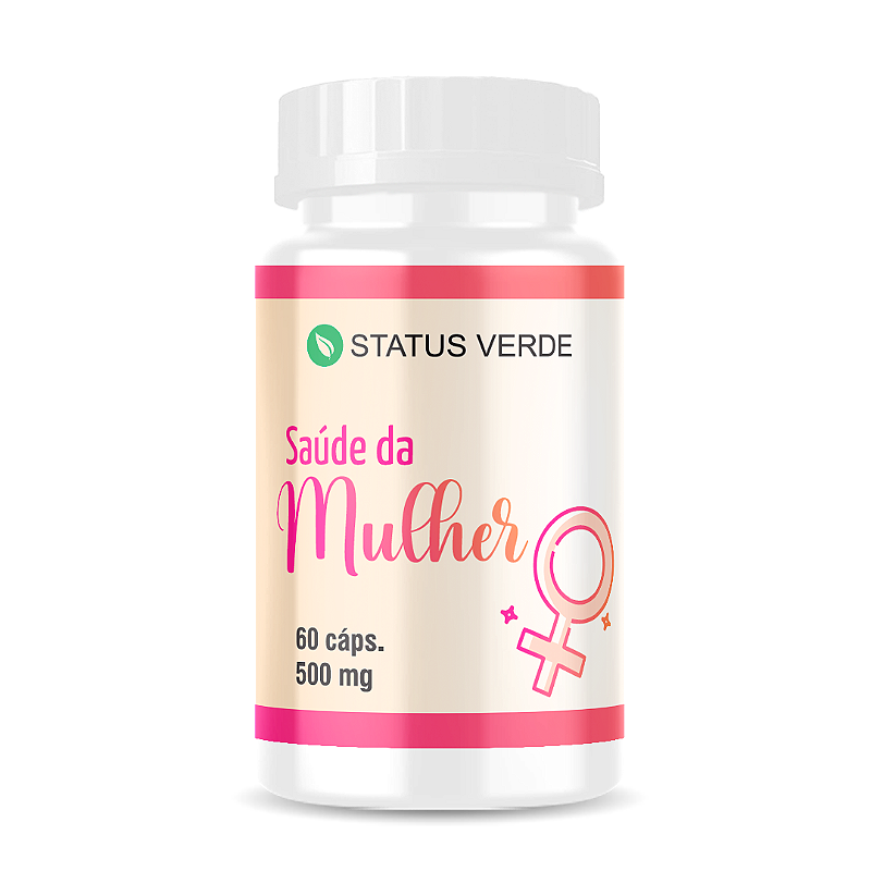 Kit 12 Saúde da Mulher 720 Cápsulas 500mg Status Verde - Status Verde