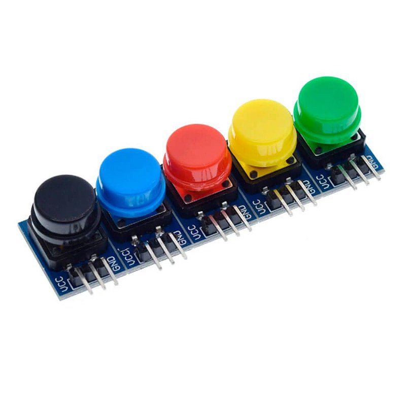Kit Módulo Botão Push Button com Capa - Bit Maker - Arduinos, Módulos ...