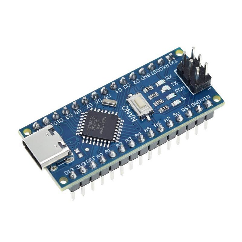 Arduino Nano V3 0 Atmega328p Usb Tipo C Bit Maker Arduinos Módulos Sensores 3d E Robótica