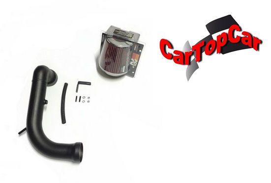 INTAKE POLO TSI ALUMÍNIO COM FILTRO K&N VERMELHO - CarTopCar