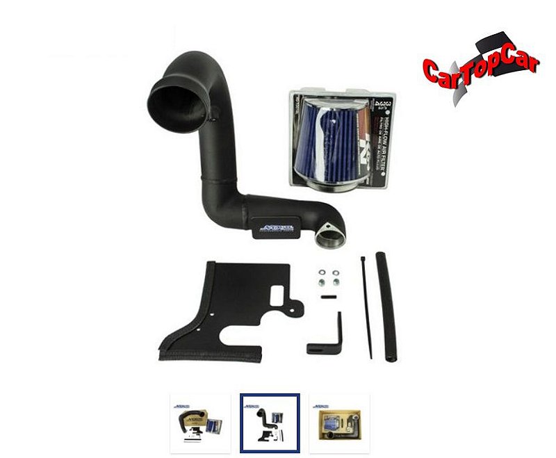 INTAKE STAGE 2 UP TSI 1.0 TURBO COM FILTRO K&N AZUL - CarTopCar