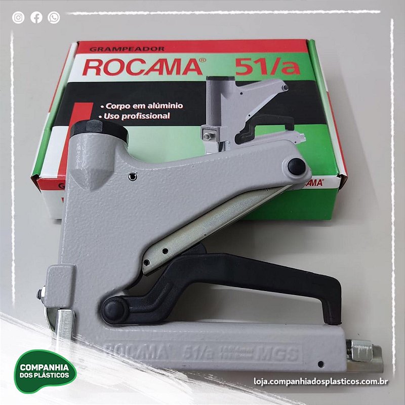 Grampeador Rocama 51/A - Companhia dos Plásticos