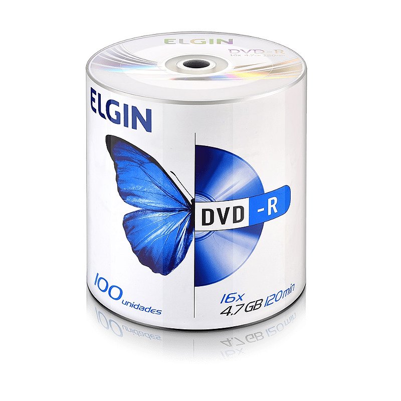 DVD-R 4.7GB BULK C/100 UNIDADES - ELGIN - Papelaria Zap Ltda » Muito ...