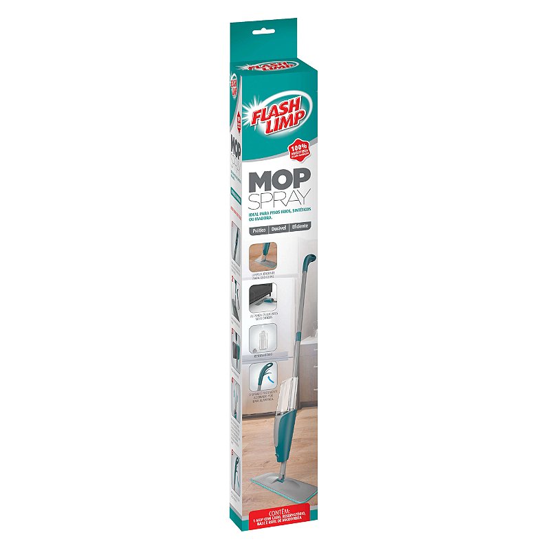 MOP SPRAY - FLASH LIMP - Papelaria Zap Ltda » Muito mais que uma papelaria
