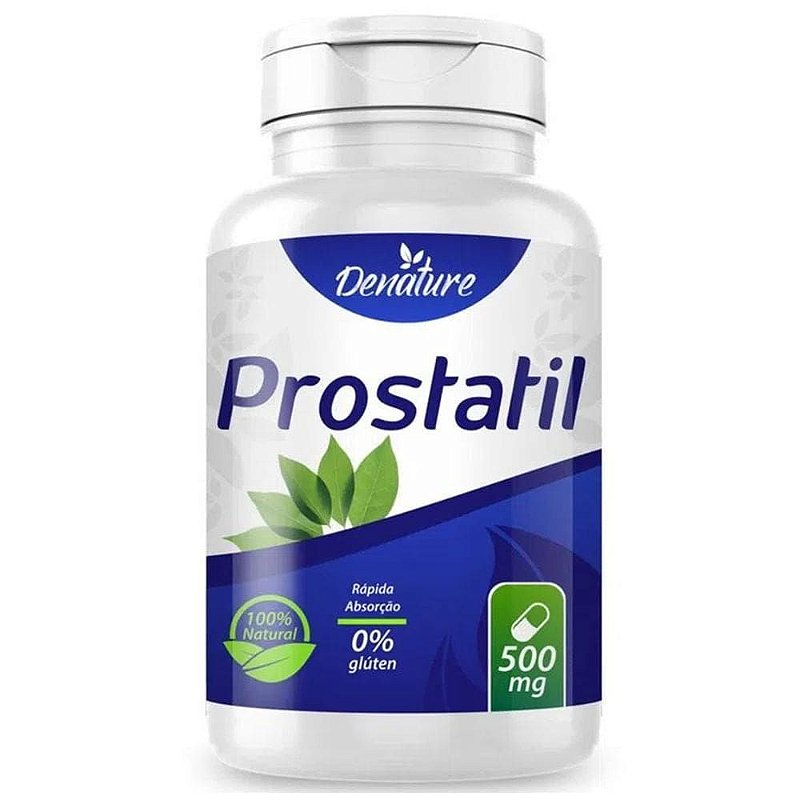 Prostatil 500mg 100 cápsulas - Denature - Distribuidora De Suplementos ...