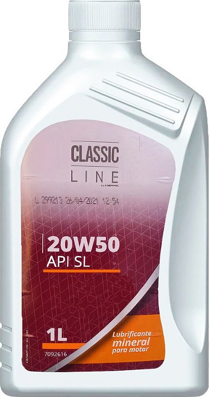 Shell Classic Line 20w50 - MSLub - Sua Troca de Óleo pela Internet