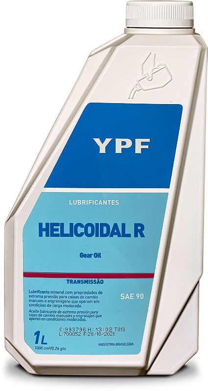 YPF Helicoidal R 90W - MSLub - Sua Troca de Óleo pela Internet