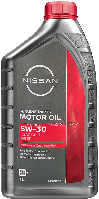 Nissan Motor Oil 5W30 - MSLub - Sua Troca de Óleo pela Internet